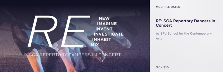 CSD Grads Perform in SFU Show March 27-30 - Caulfield School of Dance