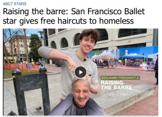 Ben Freemantle on ABC News - Caulfield School of Dance